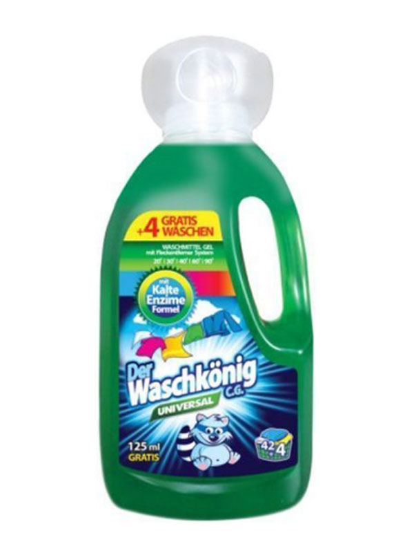 【Гель для прання Waschkonig Універсальний 1625 ml】 купити за низькою ...